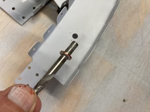 Sealing of machining holes in ribs 1,2 and 3 - We Build Planes