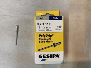 Rivet rudder cable guides - We Build Planes