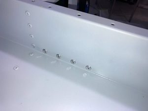 Revisit some rivets in the centre console rib attachments - We Build Planes
