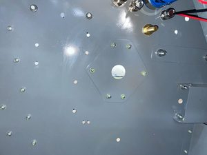 Install custom firewall bulkhead plates - We Build Planes